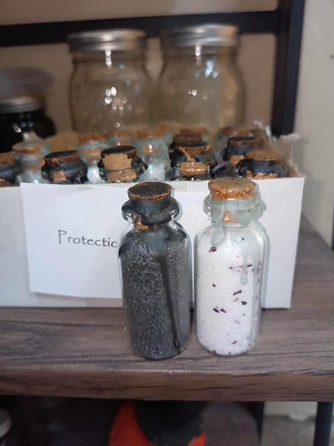 Black or White Protection Sea Salts - Etsy