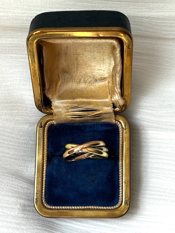 Cartier three gold ring - Gem