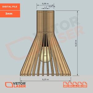 Laser Cut Ceiling Lights Project Template File SVG DXF CVLP01 - Etsy
