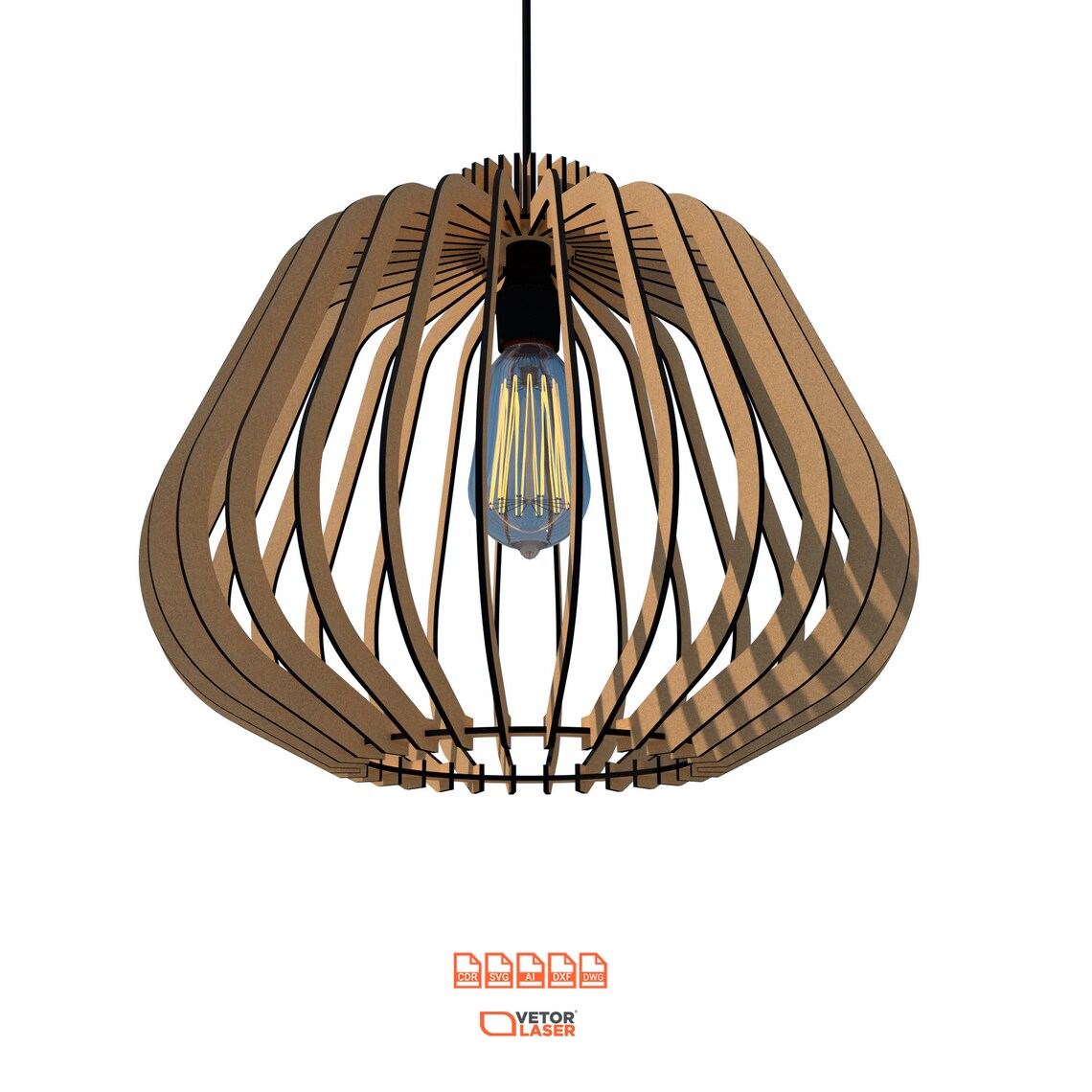 Laser Cut Project Ceiling Lamp DXF and SVG Files VLP9421 - Etsy