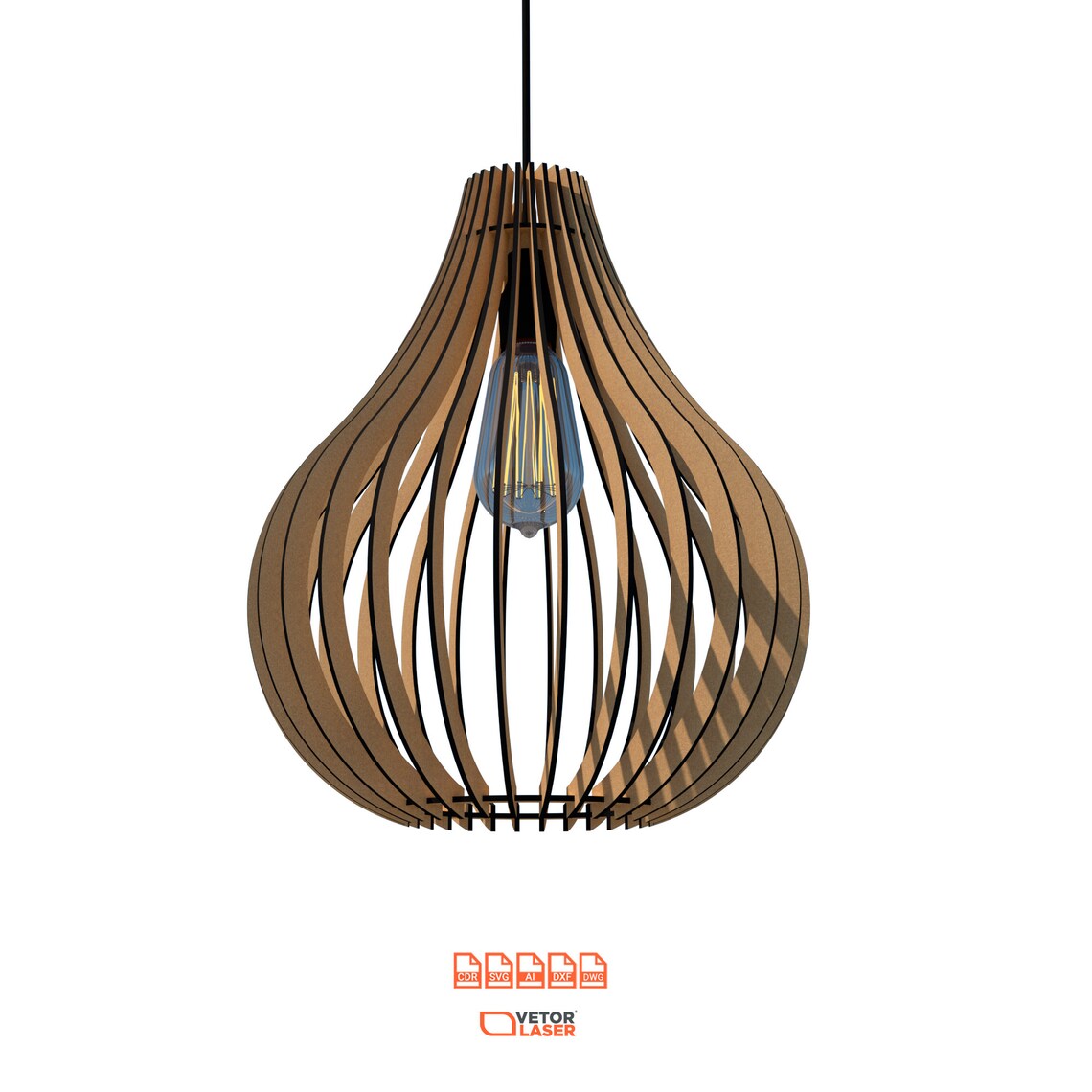 Laser Cut Project Ceiling Light DXF and SVG Files VLP6521 - Etsy