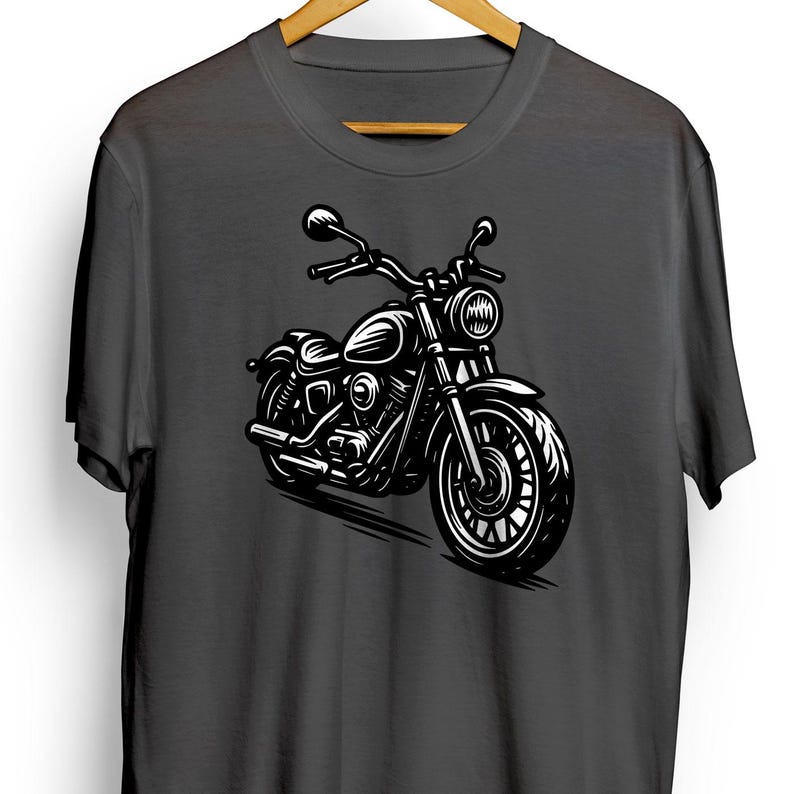 Motorcycle Bike Svg File Cdr Eps Ai Dxf Png Pdf Vector - Etsy UK