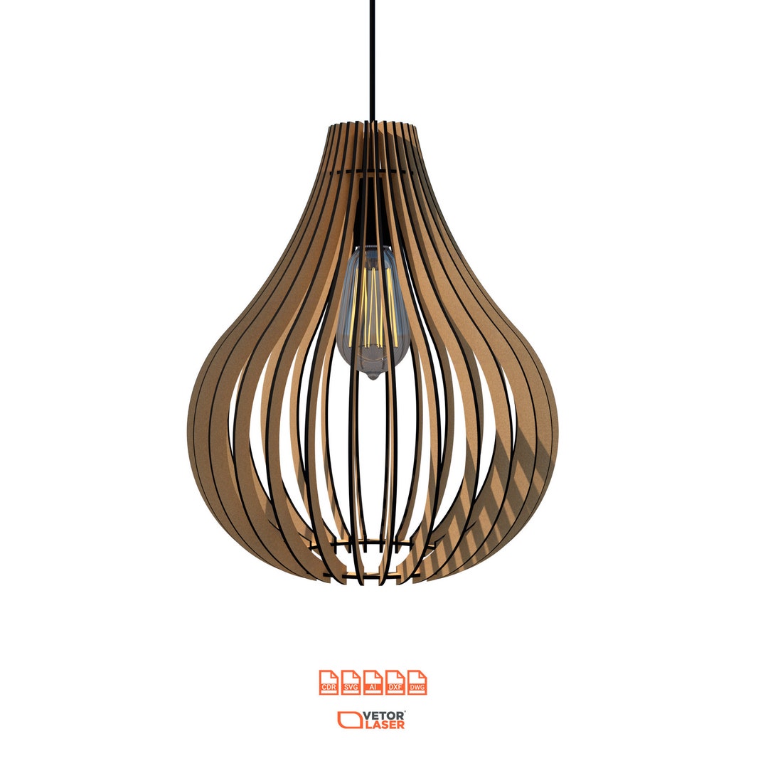 Laser Cut Project Ceiling Light DXF and SVG Files VLP6521 - Etsy