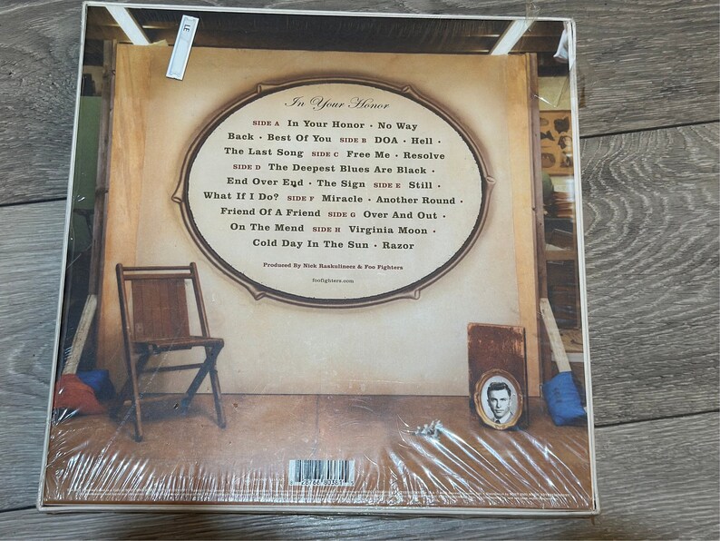 Vintage LP Box Set Foo Fighters in You Honor 4 Vinyl Album Brand New ...