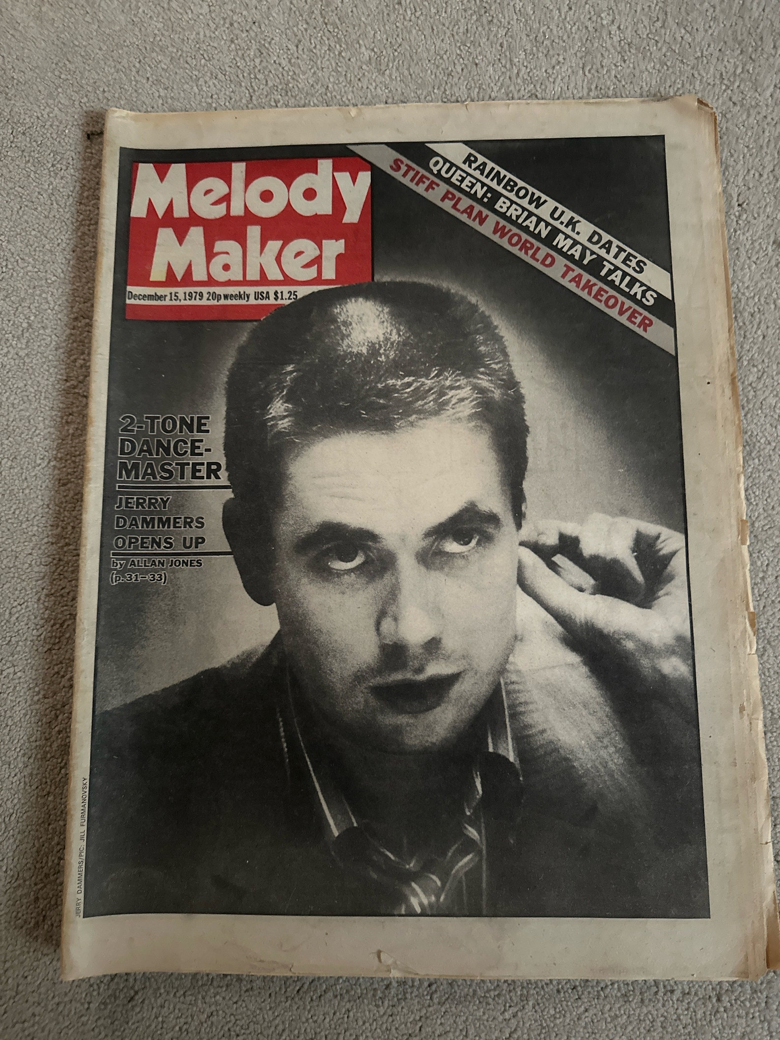 Vintage Melody Maker Music Newspaper Magazine December 1979 45th ...