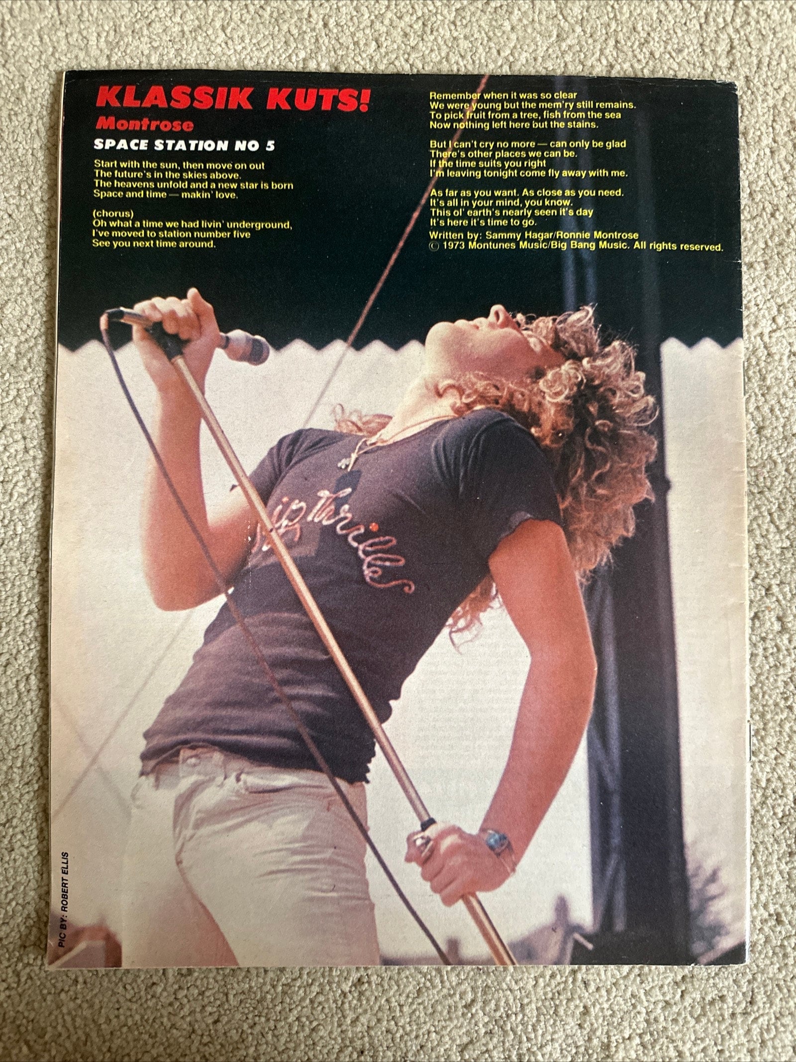 Vintage Kerrang Magazine No.17 3-16 June 1982 Deep Purple Thin Lizzy ...