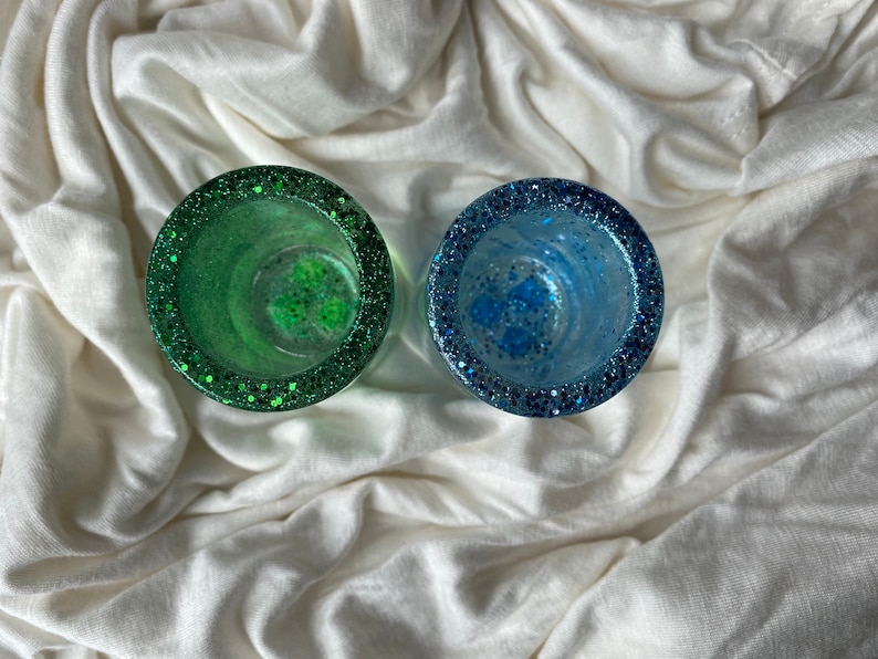 Handmade Resin Shot Glass - Custom Shot Glass - Birthday Shot Glass ...