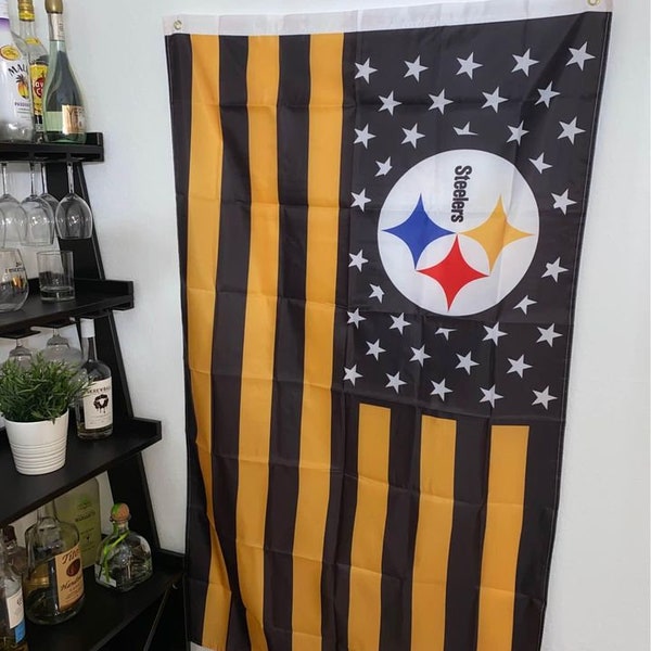 Steelers Flag Svg - Etsy