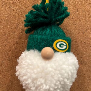 Green Bay Packer Gnome Ornaments, Packer Gnome, Packer Decor, Wisconsin ...