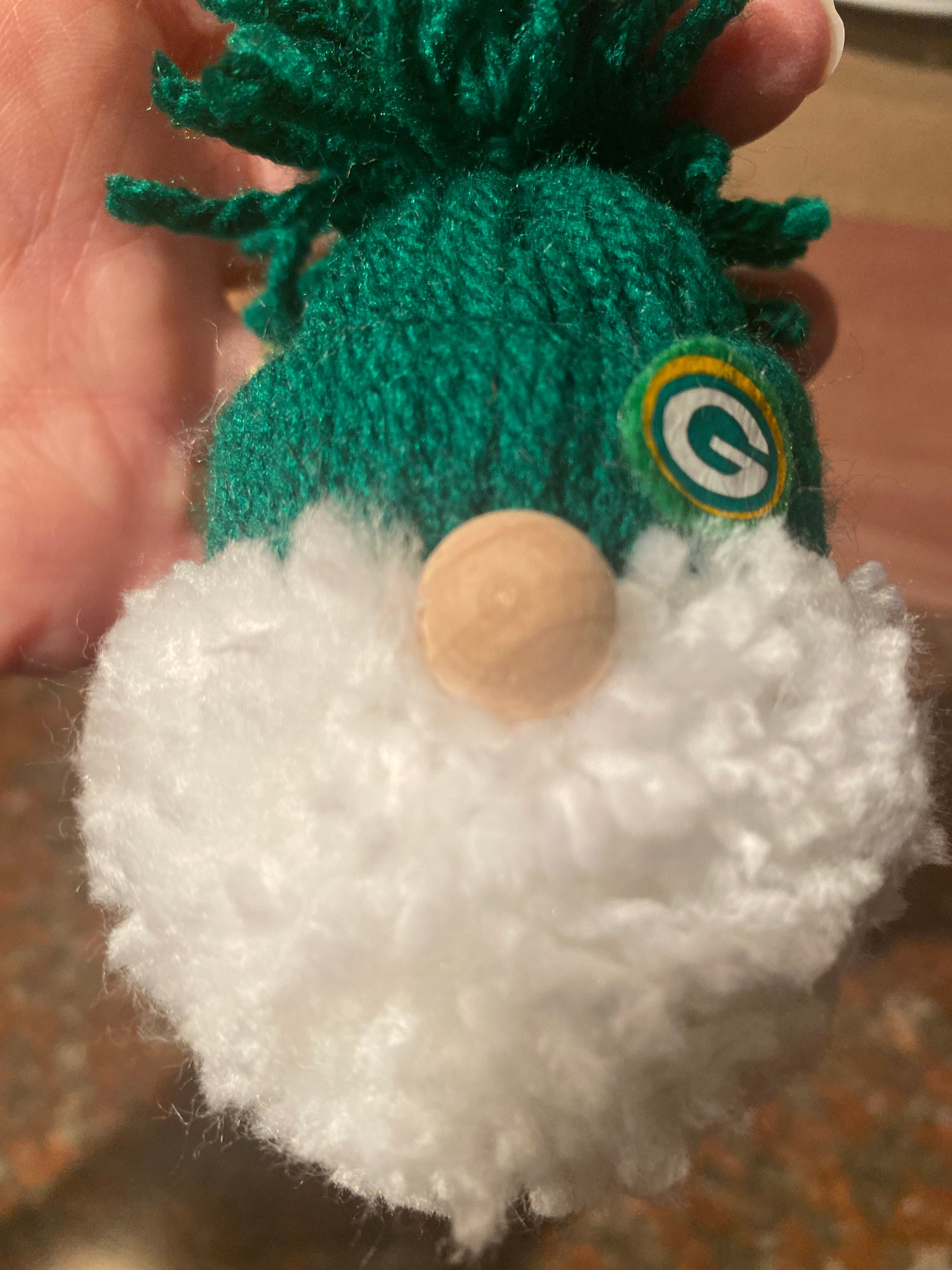 Green Bay Packer Gnome Ornaments, Packer Gnome, Packer Decor, Wisconsin ...