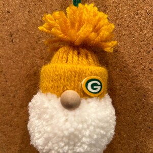 Green Bay Packer Gnome Ornaments, Packer Gnome, Packer Decor, Wisconsin ...