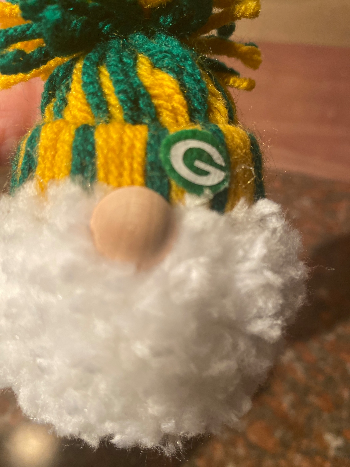 Green Bay Packer Gnome Ornaments, Packer Gnome, Packer Decor, Wisconsin ...