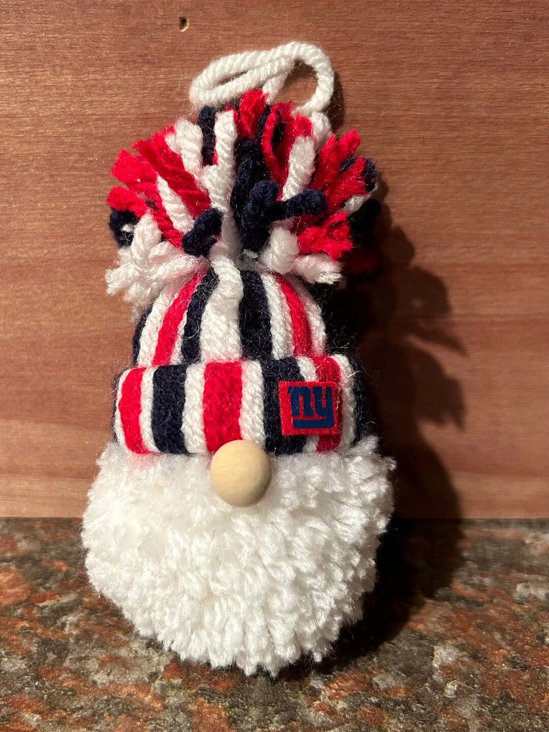 New York Giants, Gnome Ornament, New York, Ornament, Giants Ornament ...