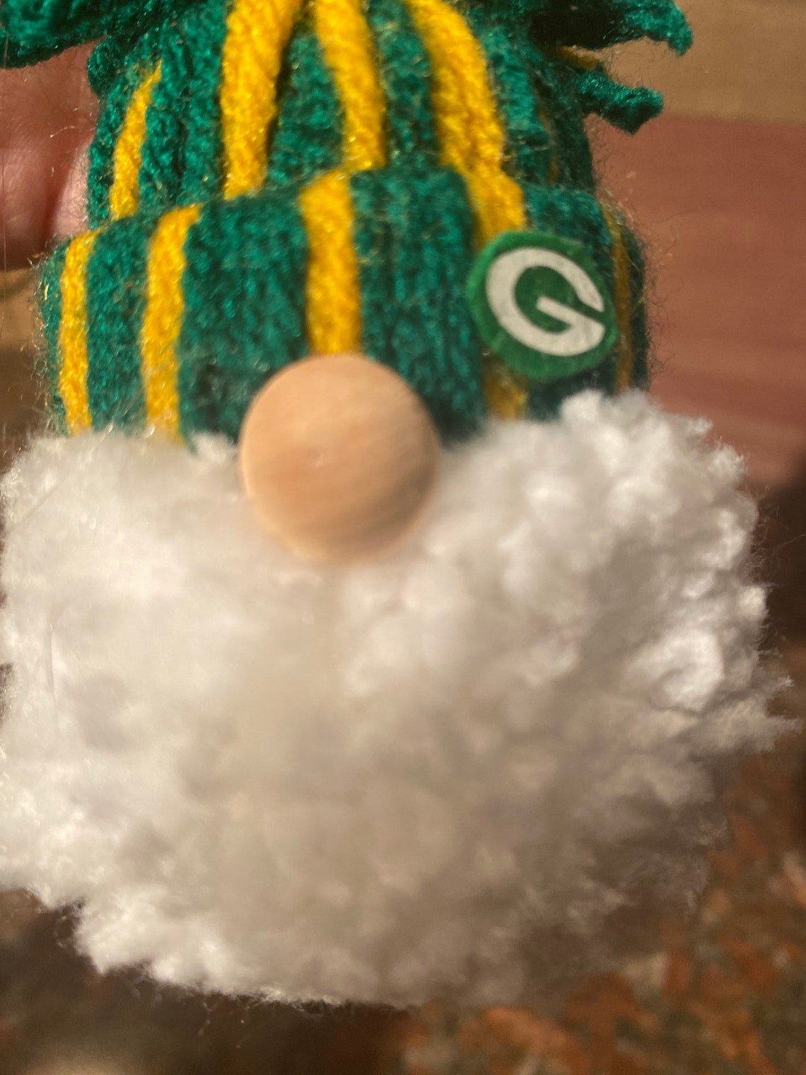 Green Bay Packer Gnome Ornaments, Packer Gnome, Packer Decor, Wisconsin ...