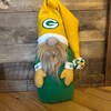 Green Bay Packer Yarn Ornament, Packer Gnome, Wisconsin Gnome - Etsy