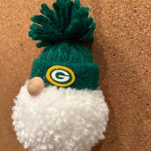 Green Bay Packer Gnome Ornaments, Packer Gnome, Packer Decor, Wisconsin ...