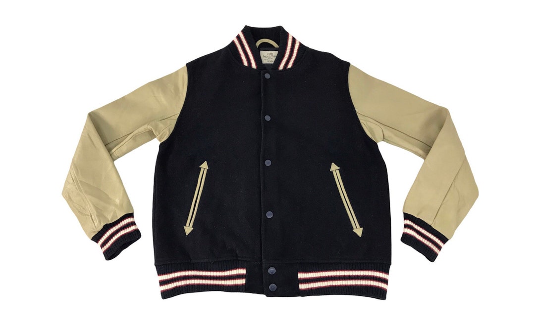 Vintage Varsity Jacket Coen Daily Clothing Japanese Brand Heavy Wool ...