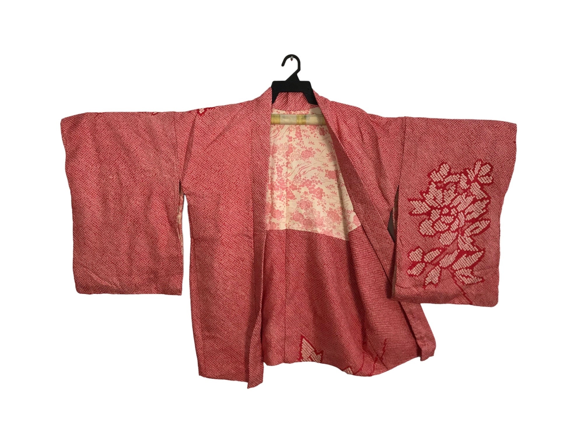 Mega Sale Vintage Japanese Traditional Noragi Kimono Haori Hanten ...