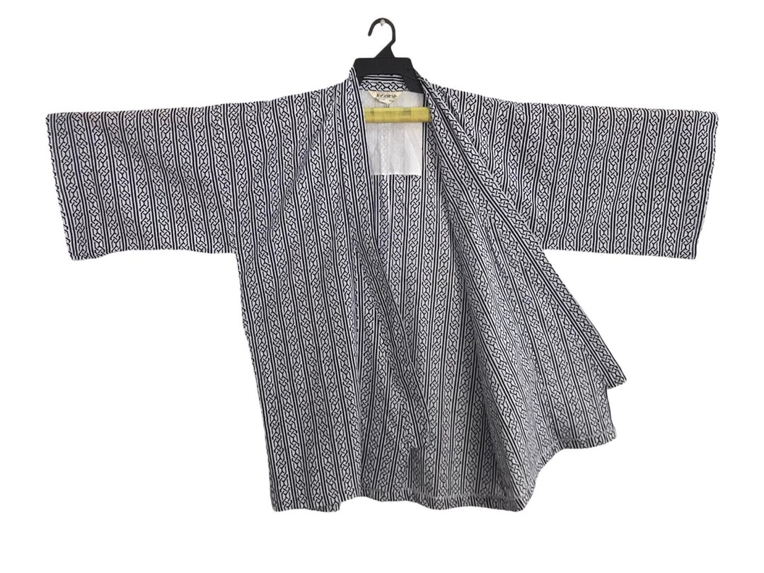 Vintage Haori Noragi Kimono Japanese Cardigan Happi Jacket Traditional ...