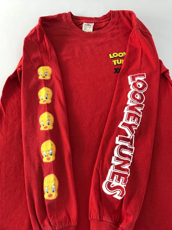 Vintage XGirl X Looney Tunes Tweety Spell Out Side Ta… - Gem
