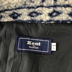 Vintage Japanese Brand Kent in Tradition Fleece Sherpa Zip up Jacket ...