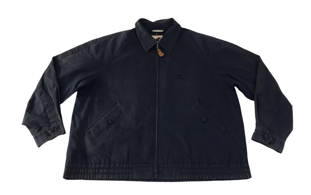 Vintage Kynoth World Scotland Harrington Jacket Checked Monogram Inner ...