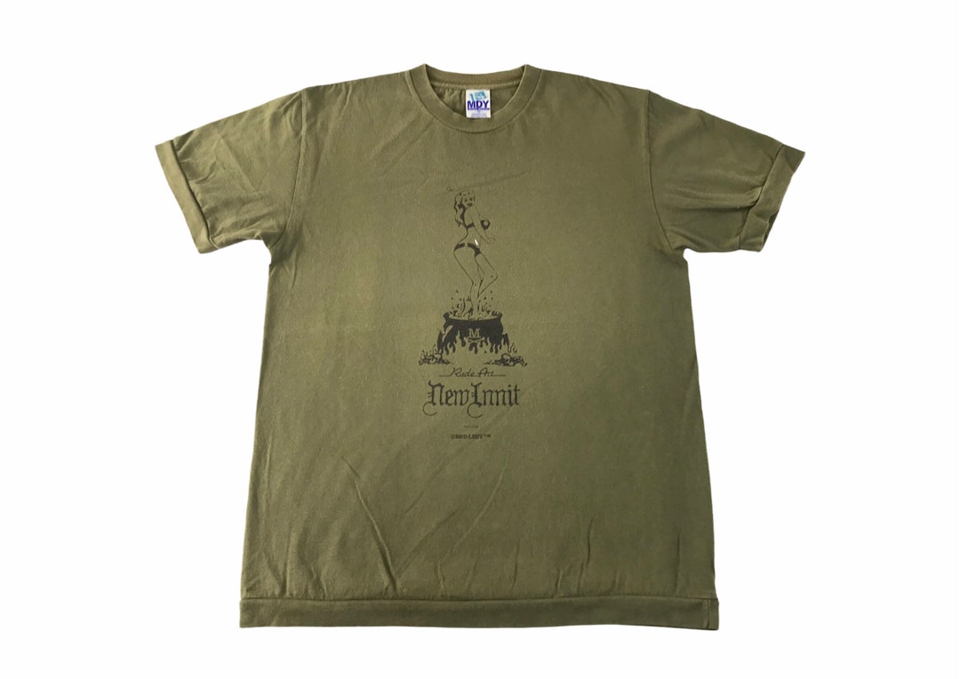 Vintage Mackdaddy Fabulous Rude Art New Innit Boiled Girl Screen Tee T ...