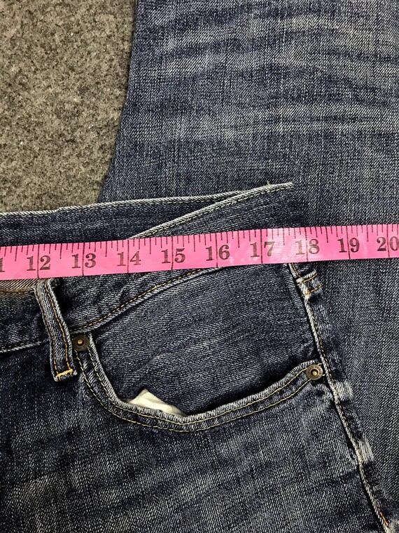 Vintage Style Uniqlo Red Line Selvedge Distressed Ind… - Gem