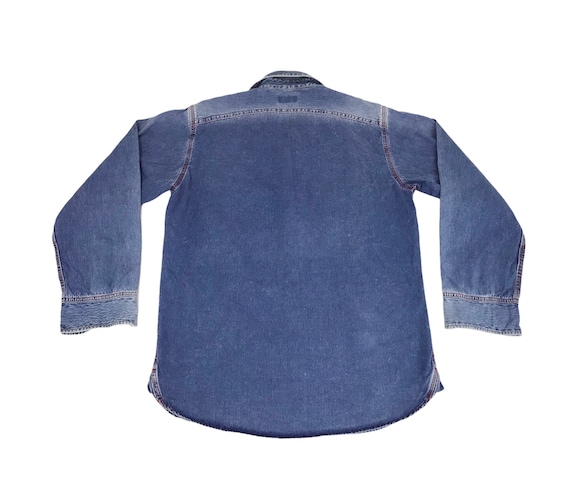 Rare Vintage IPE Big John Indigo Planet Earth Denim J… - Gem