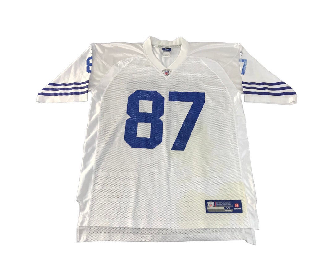 Reebok NFL Players Reggie Wayne 87 Indianapolis Colts Jerseys V Neck ...
