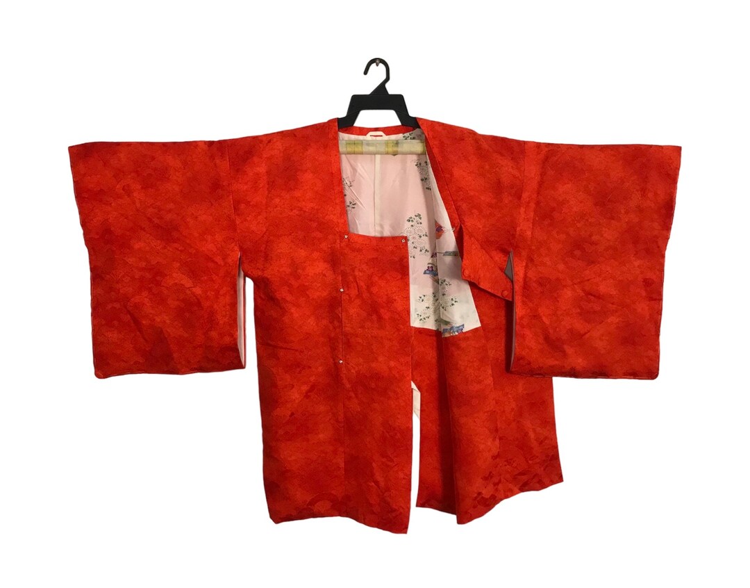 Mega Sale!!! Vintage Japanese Traditional Noragi Kimono Haori Hanten ...