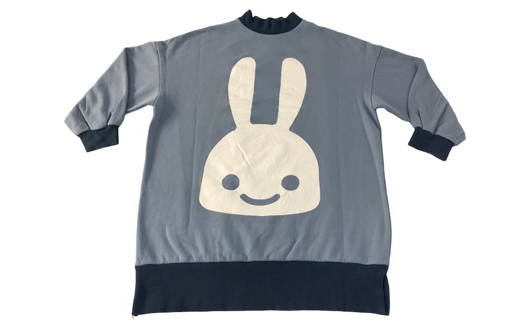 Hype Mammoth Cune Big Bunny Logo Sweatshirt Women Turtle Neck Japanese ...