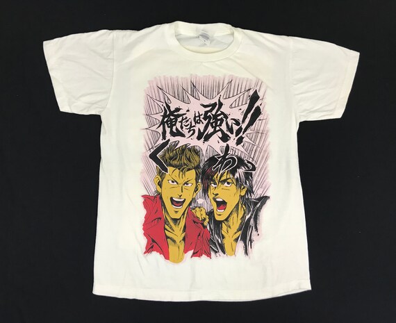 Vintage Japanese Anime Manga Comic Strip Style Double… - Gem