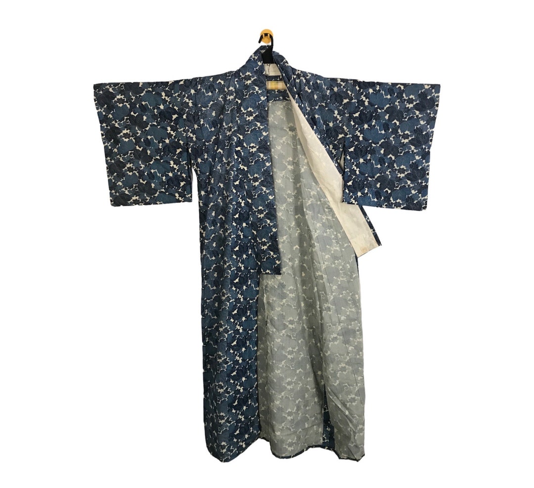Mega Sale!!! Vintage Japanese Traditional Noragi Kimono Haori Hanten ...