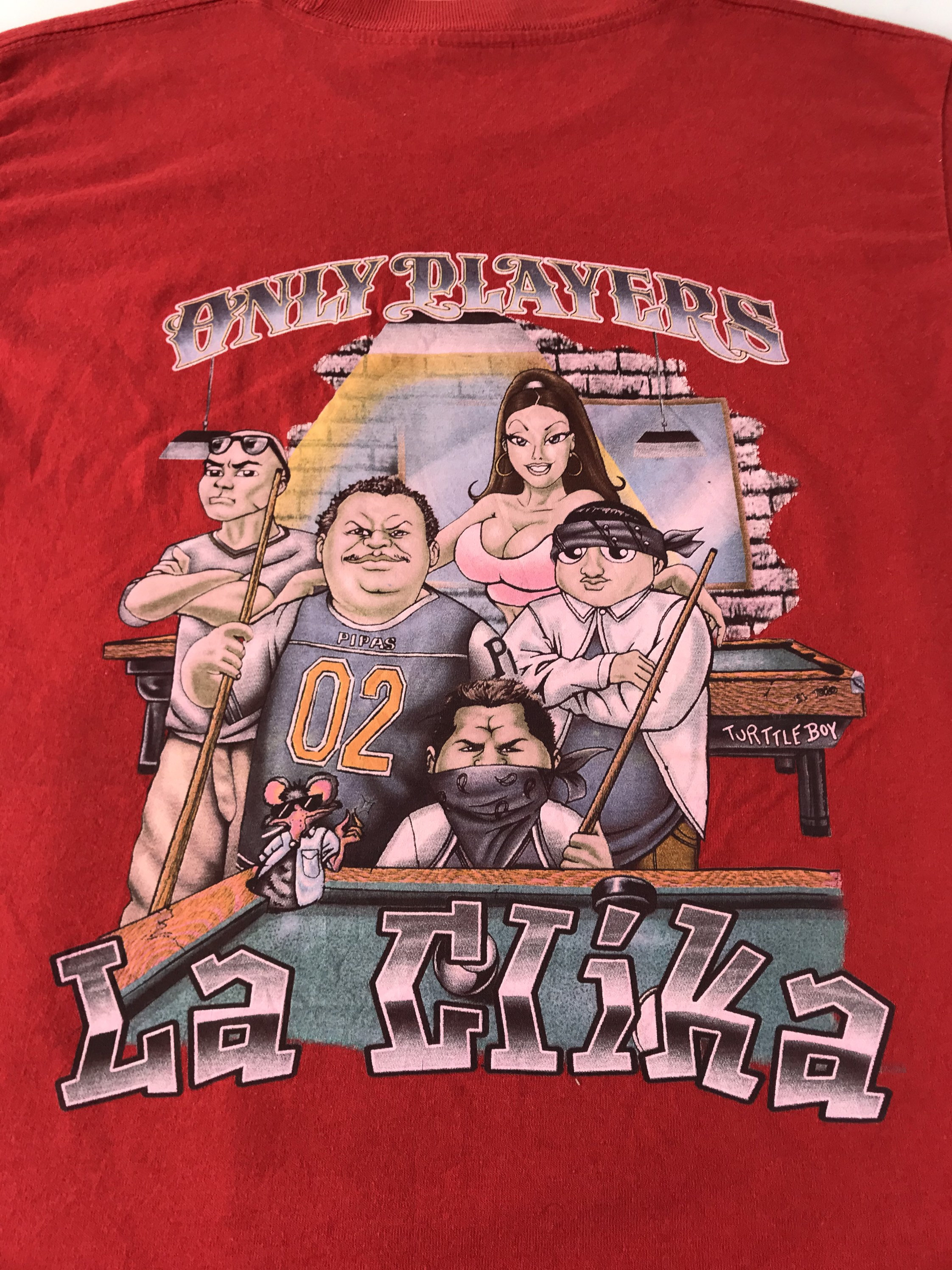Vintage 90s Homies La Clika Big Screen Snooker Printed Tee - Etsy
