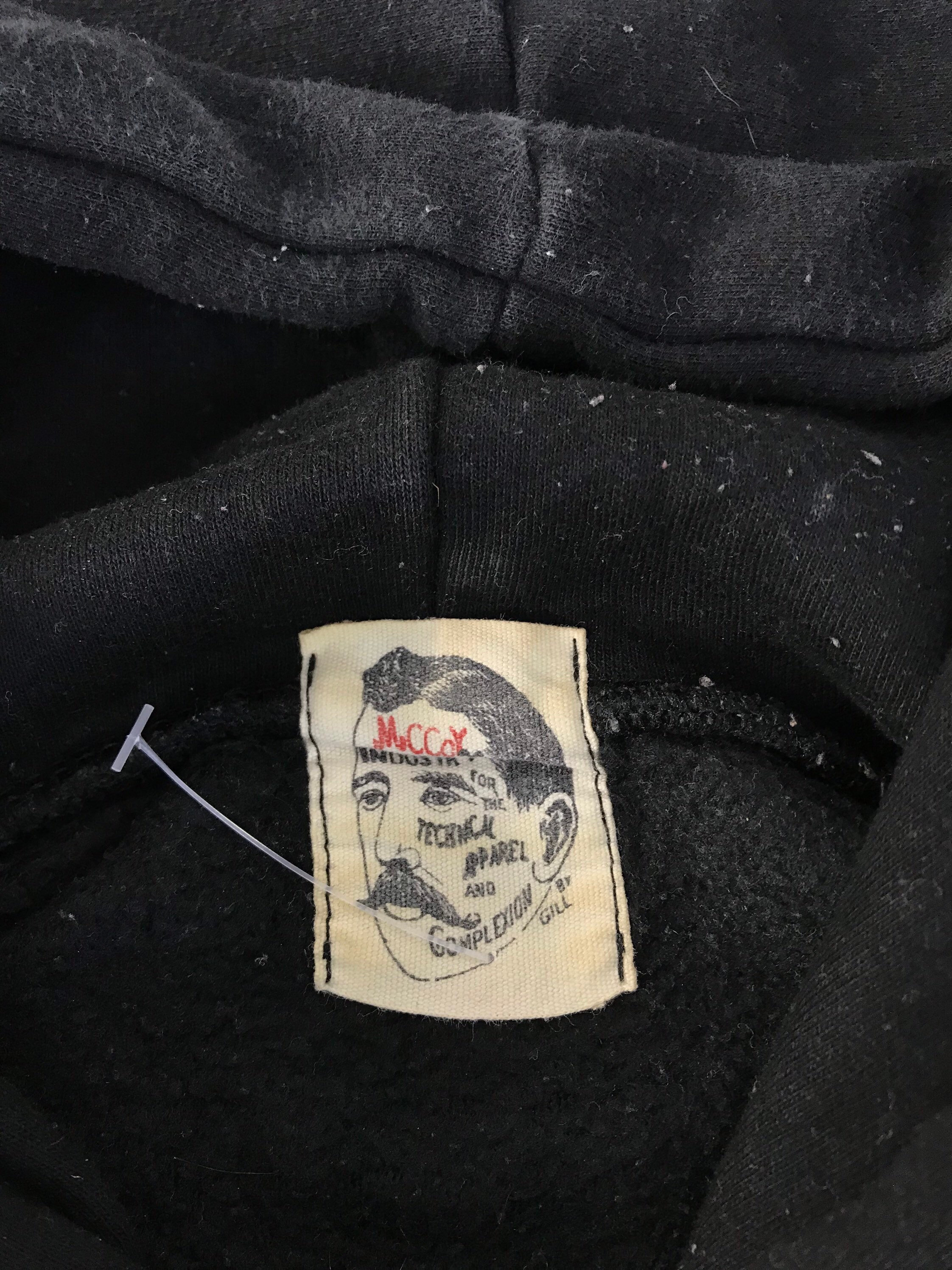 Vintage the Real Mccoy Anti Church Opium Hoodies Pull Over Big Logo ...