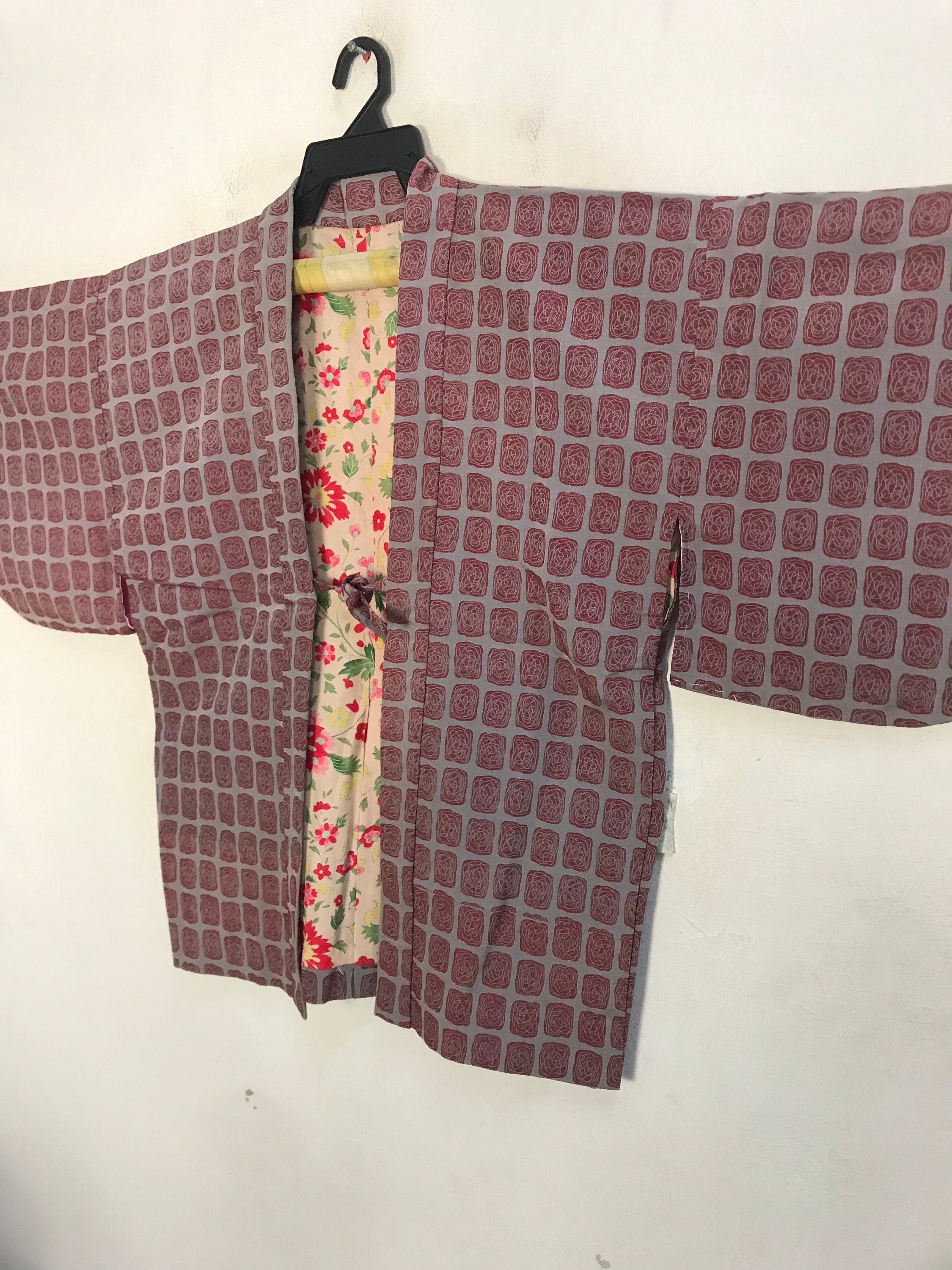 Vintage Uppawari Kimono Japanese Traditional Noragi Kimono - Etsy