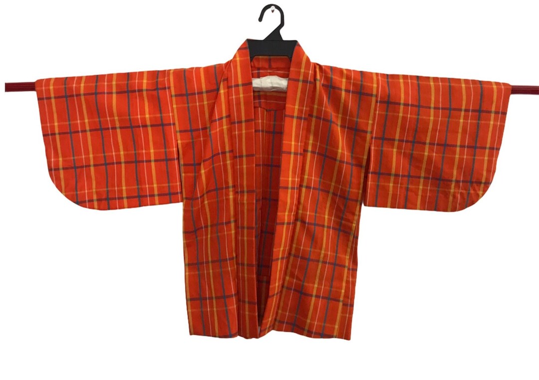 Vintage Haori Noragi Kimono Japanese Cardigan Happi Jacket Traditional ...