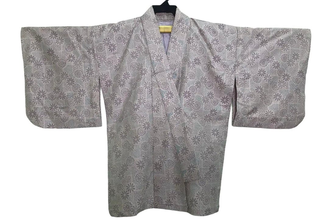 Vintage Haori Noragi Kimono Japanese Cardigan Happi Jacket Traditional ...