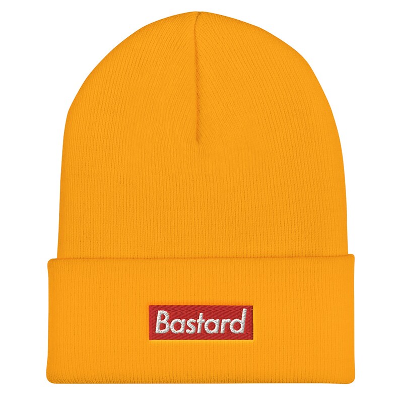 Bastard and Bitch Couple Beanies / Matching Couple Gift / - Etsy
