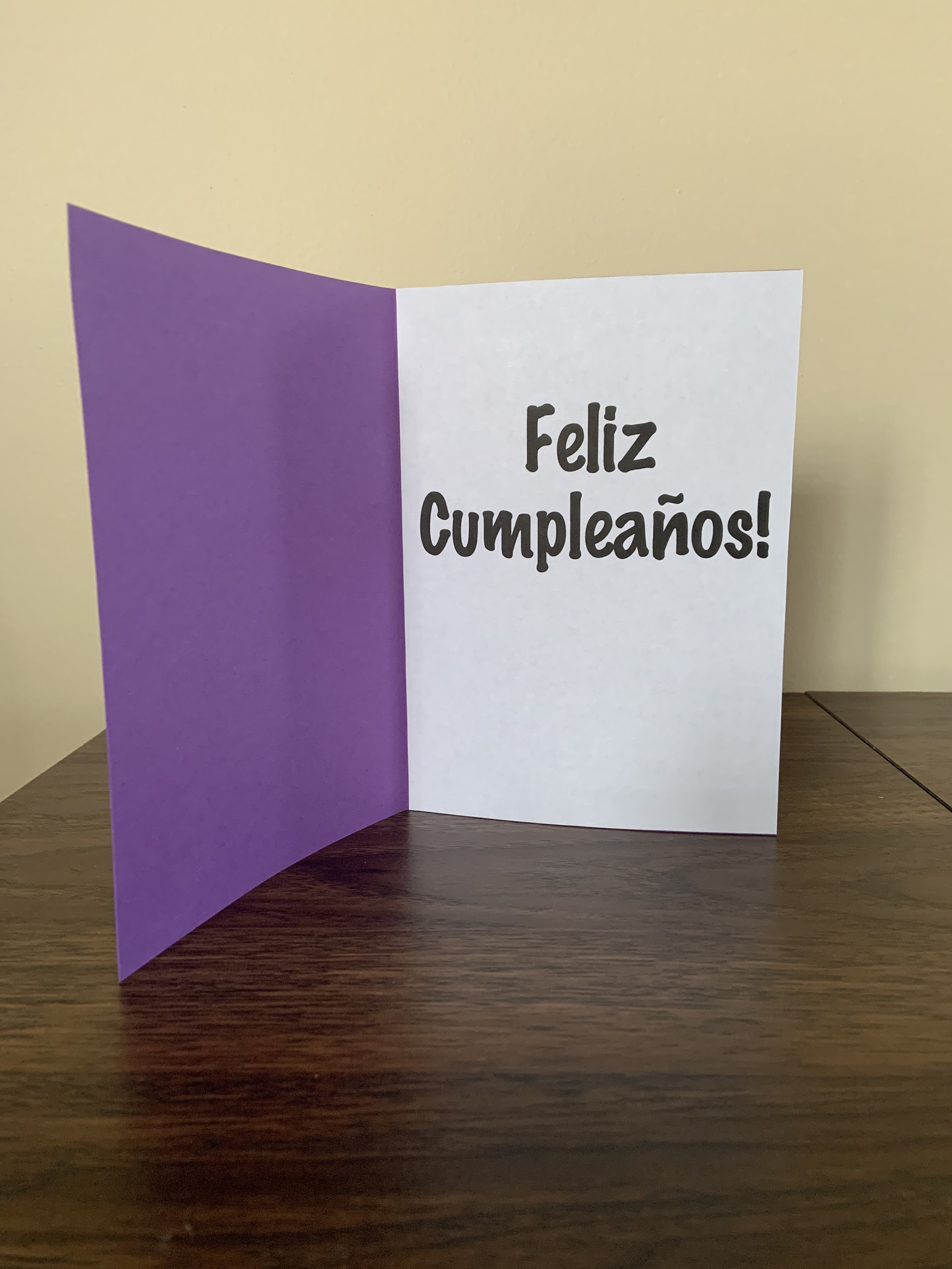 Feliz Cumpleanos - Birthday Card - Etsy