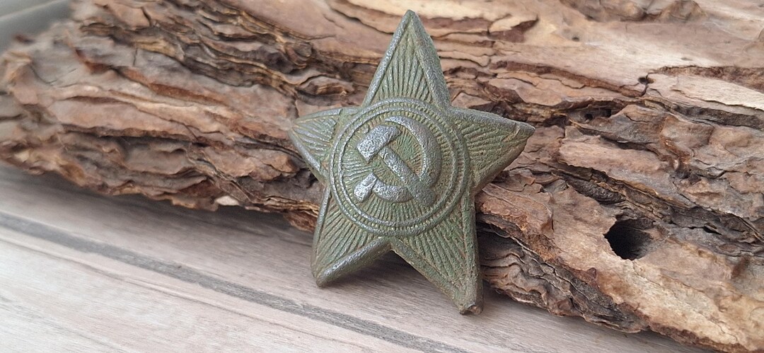 Interesting Red Army Soldier's Star That Was Removed From the Belt ...