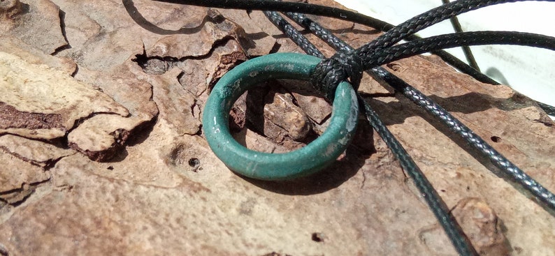 Ancient Roman Artifact, Bronze Solar Pendant Amulet Ring, Roman ...