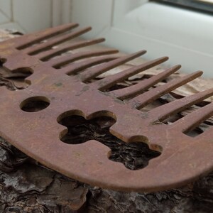 Authentic Late Medieval Bronze Hair Comb, Large Ancient Comb, Vintage ...