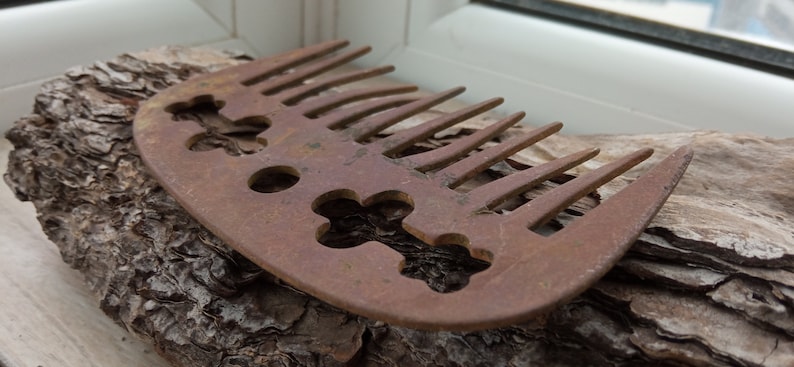 Authentic Late Medieval Bronze Hair Comb Large Ancient Comb | Etsy