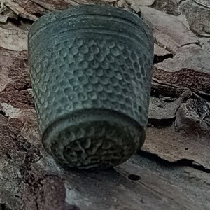 Vintage Thimble. Ancient Brass Thimble. the Original Old Thimble - Etsy