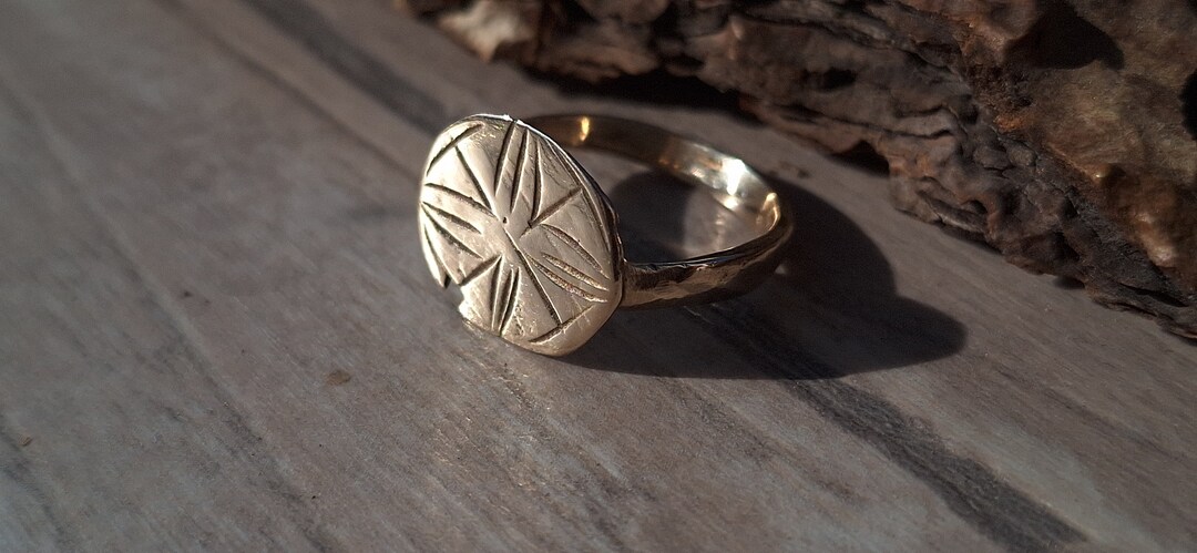 Rare Ancient Medieval Tin Bronze Ring, Authentic Ancient Artifact, Wind ...