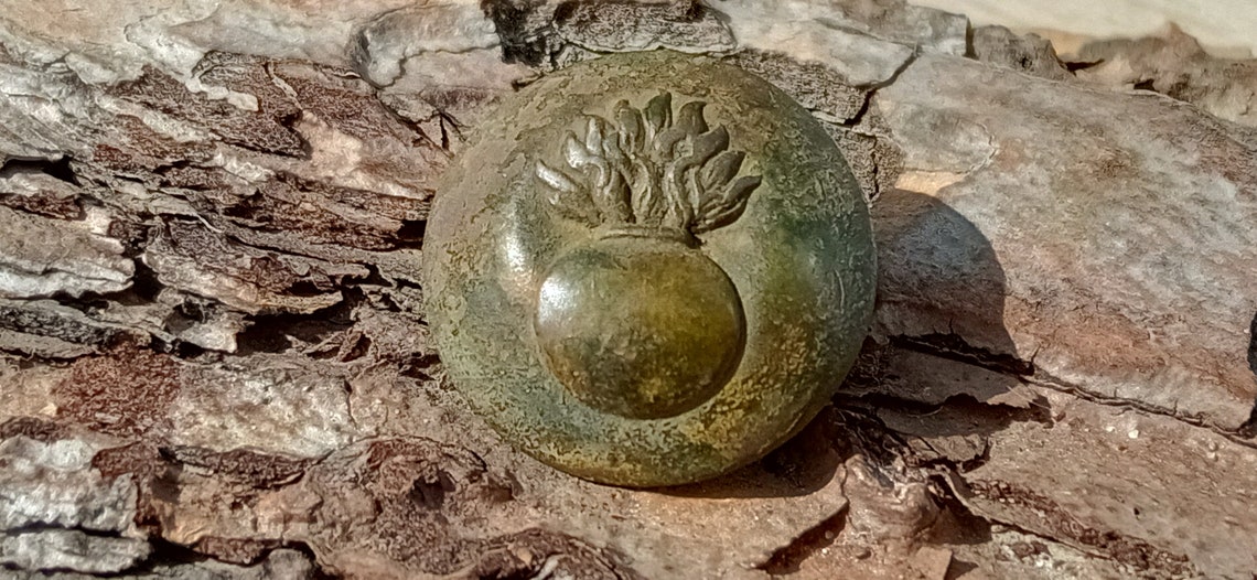 World War artifact Button Russia Empire army 1895 Grenader | Etsy