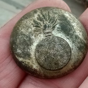 World War Artifact, Button Russia Empire Army, Grenader Button, Button ...