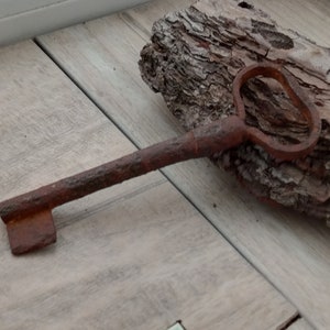 Old Key in the Collection, Vintage Big Key of the 19th Century, Antique ...
